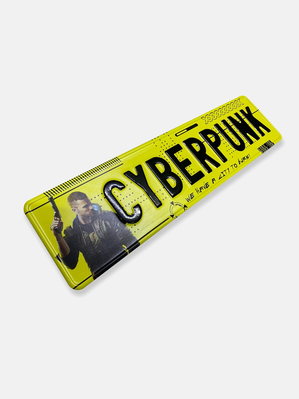 Cyberpunk - Metal Plate - Planet Superheroes