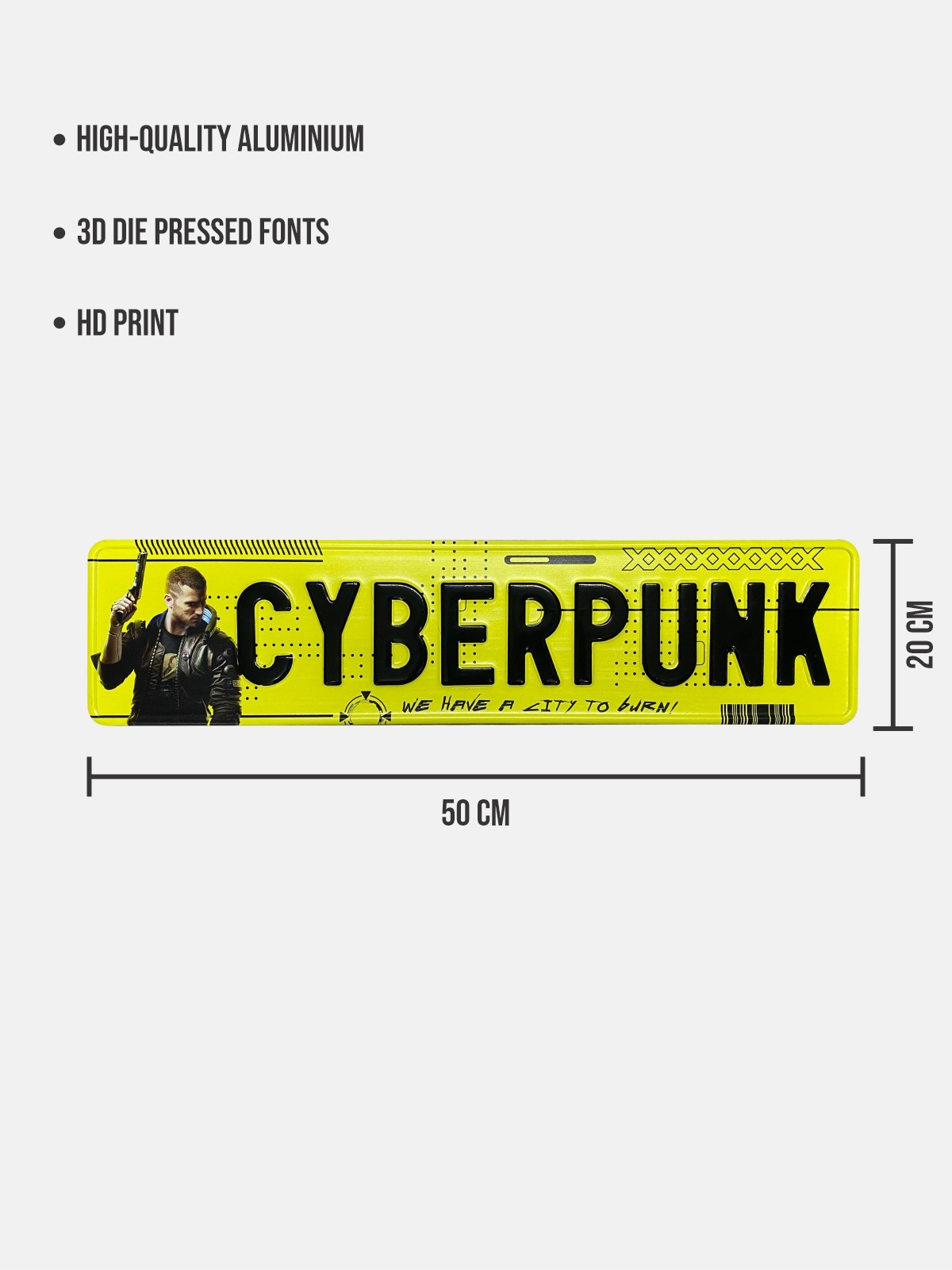 Cyberpunk - Metal Plate - Planet Superheroes